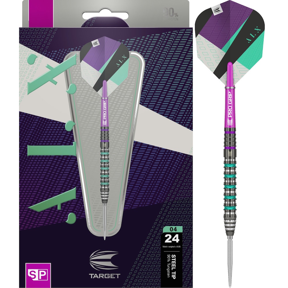 Steel Tip - Target - ALX 04 90% - 24gr | Webshop Darts Store Putte