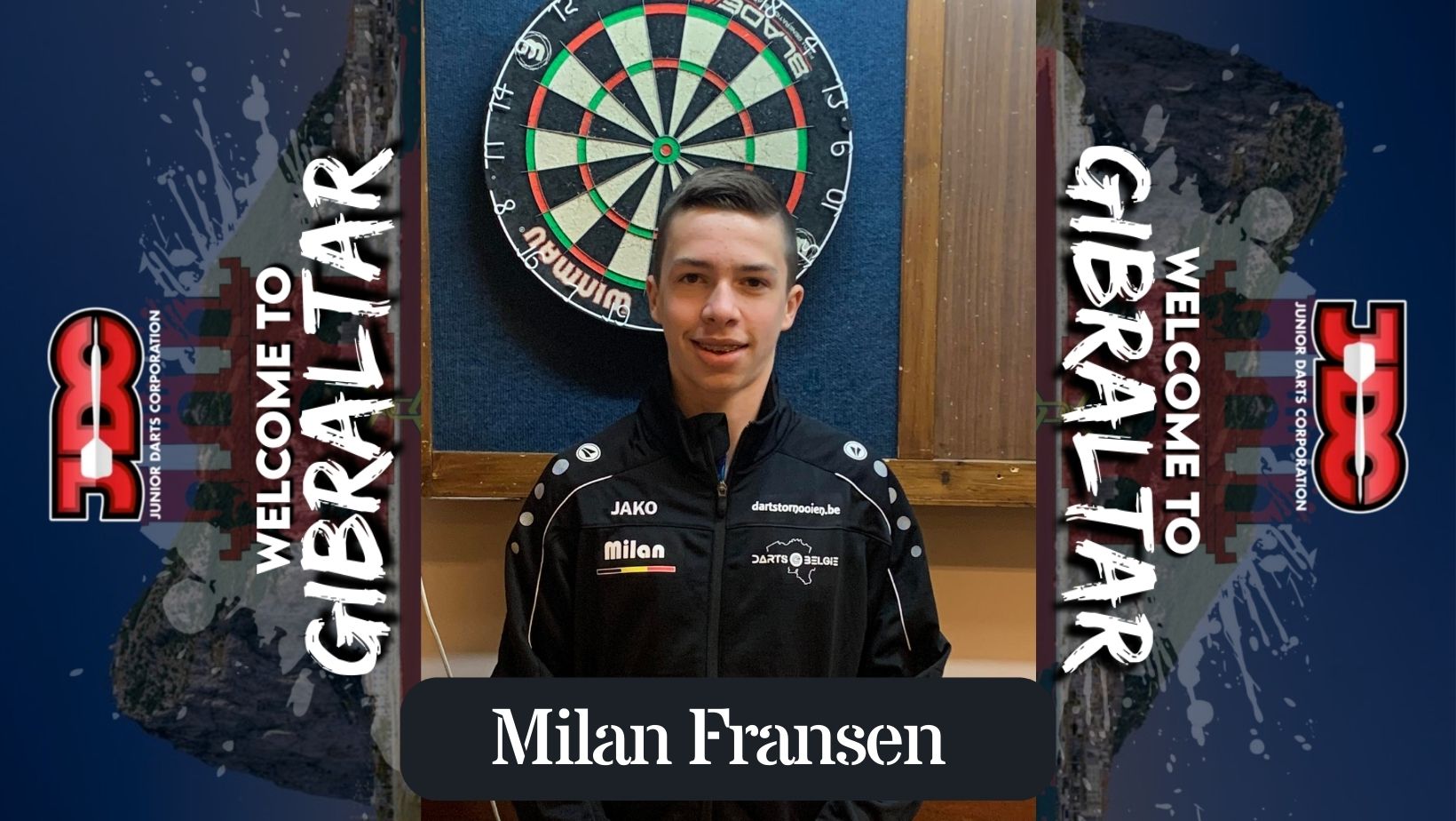 JDC Belgium Road to Gibraltar - Interview Milan Fransen - Dartstornooien.be